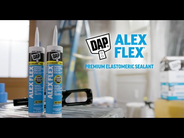 Caulking Tape DAP Alex Flex Premium Molding & Trim Sealant - 10.1 Oz ...