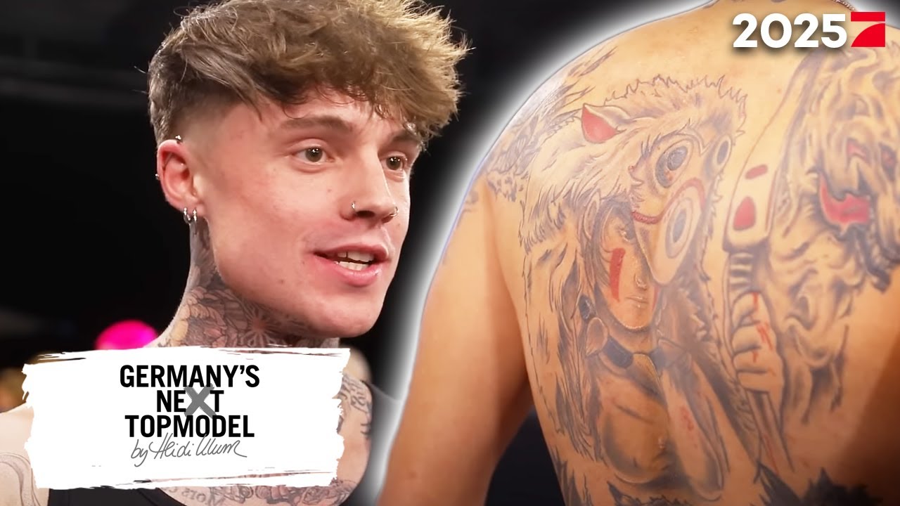 Heidis Boys zeigen Haut: Die Tattoo-Geheimnisse der Kandidaten | GNTM 2025 ProSieben - YouTube