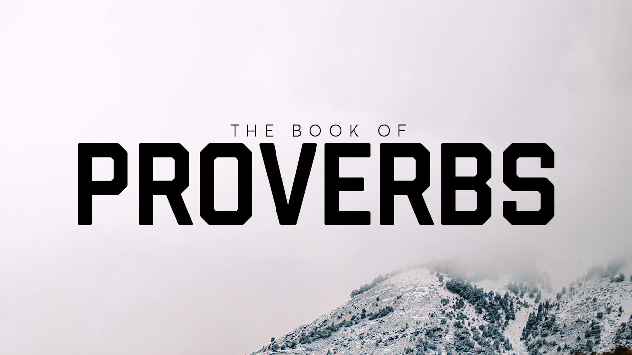 DO YOU KNOW THE BOOK OF PROVERBS? 🤔🤷‍♂️ - YouTube