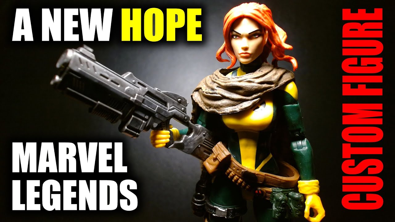 A New Hope Marvel Legends Custom Action Figure X-Men X-Force - YouTube