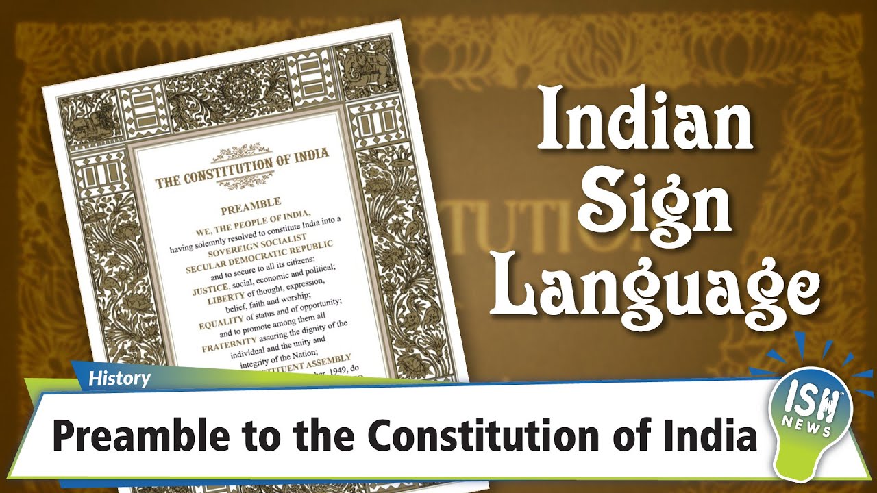 Preamble Of Indian Constitution Border Design