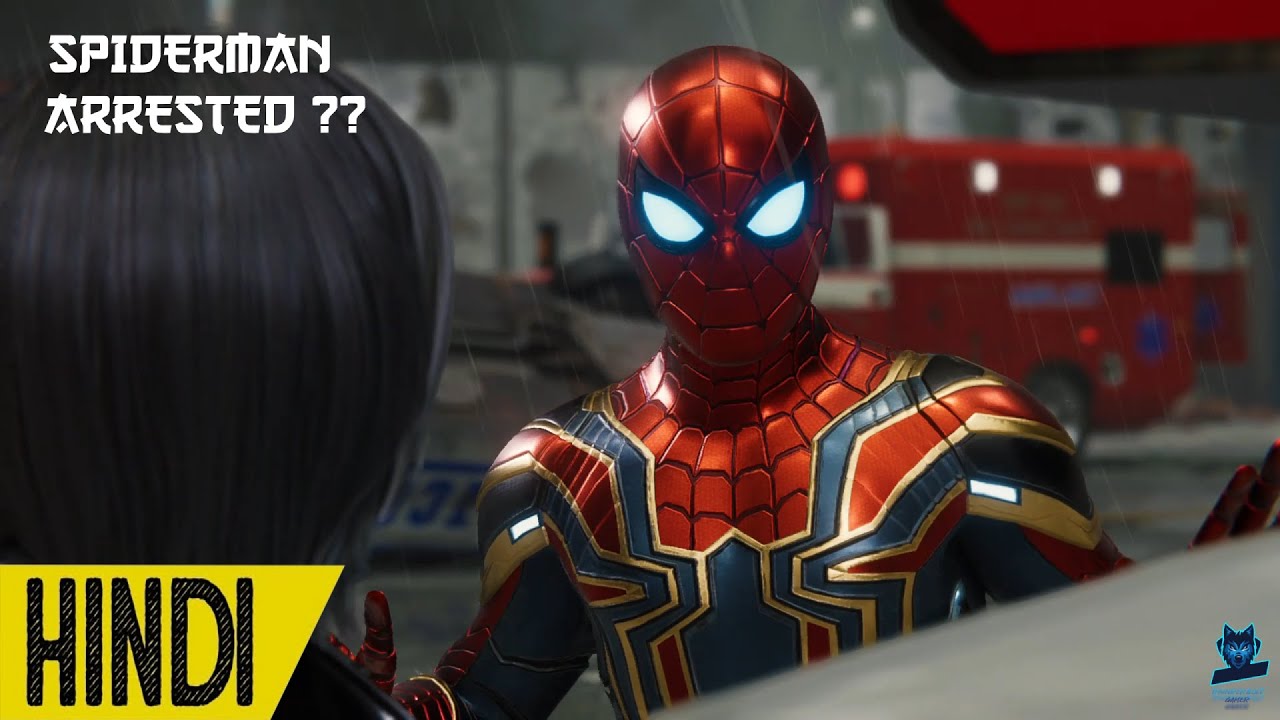 SPIDERMAN ARRESTED ?? || MARVEL SPIDERMAN REMASTERED TURF WARS DLC PART ...