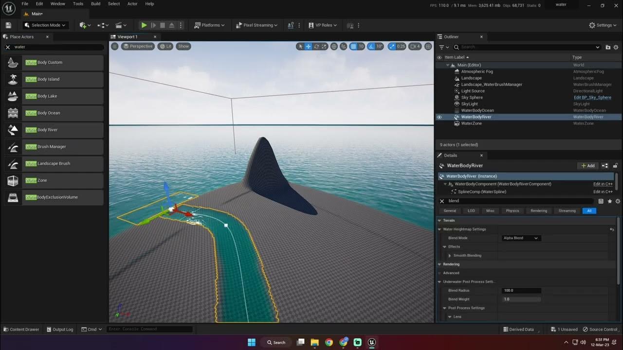 Unreal Engine 5 Water System (Oceans, Rivers, Lakes) | Beginner Tutorial - YouTube