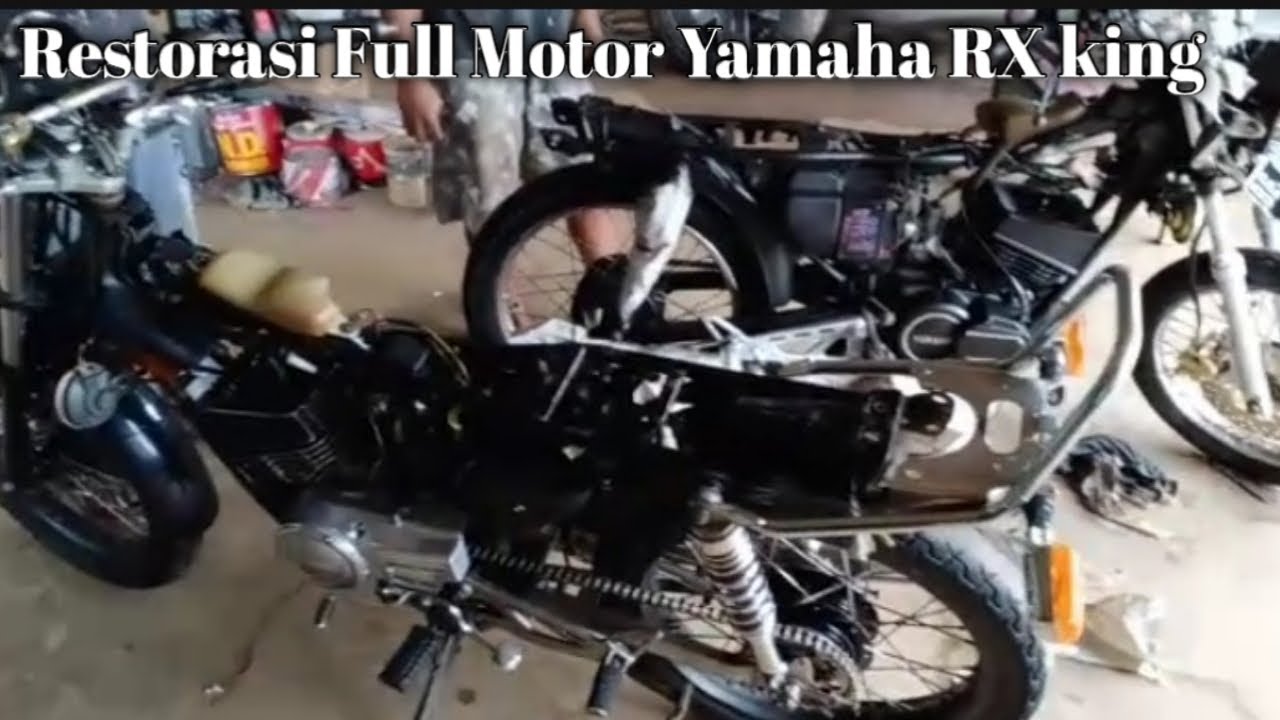 Restorasi full Yamaha RK KING ‼️ finishing 2 Motor sekaligus dalam 1 ...