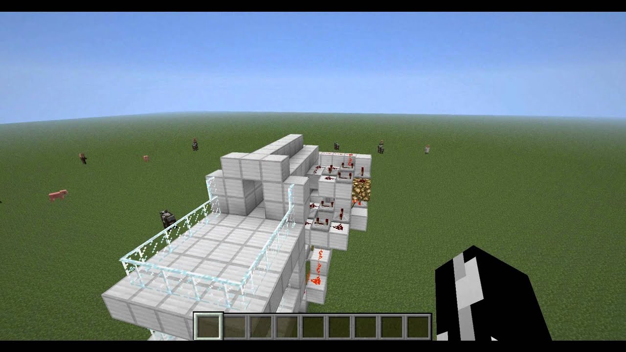Minecraft Compact 2 Floor Elevator - YouTube