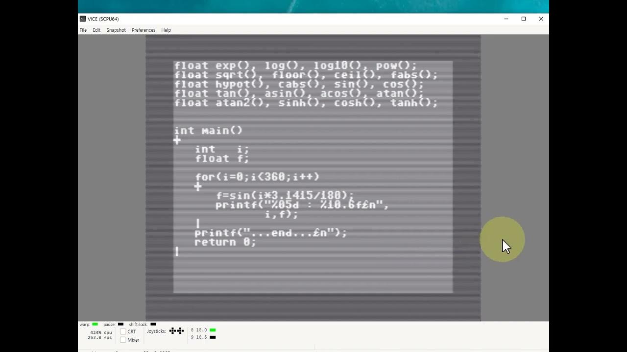 Commodore C64 Power-C Compiler - YouTube