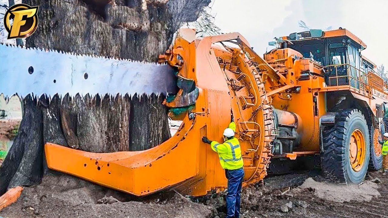 135 World Biggest Heavy Equipment Machines - Fastest Huge Tree Cutting ...