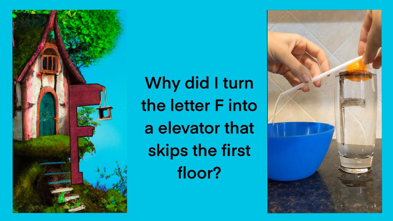 The Letter F is an Elevator that Skips the First Floor (The Picture ...