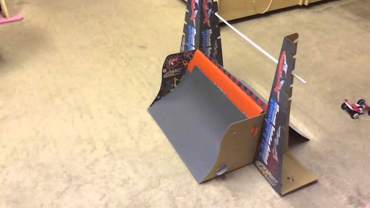 Model car parties RC car high jump (slow motion) - YouTube