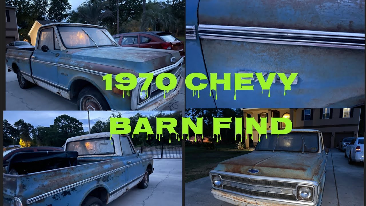 Barn Find 1970 Chevy C10/Auto Restoration and preservation - YouTube
