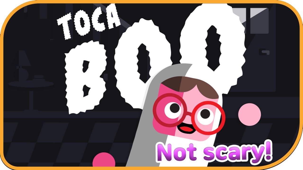 😁 Toca Boo #1 Scaring everyone is the house! 😁 Toca Boo Educational ...