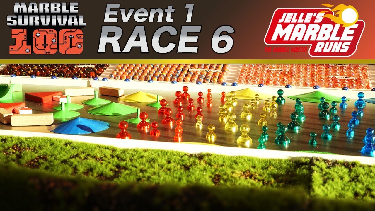 Marble Race: Marble Survival 100 - Race 6 - YouTube