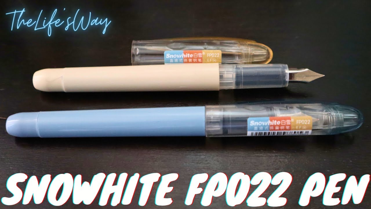 Snowhite FP022 Fountain Pens (EF nib) - YouTube