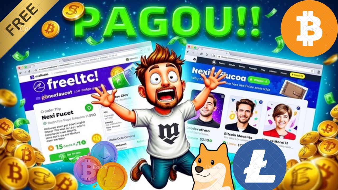 PAGOU! 3 sites ptc💎₿ 【freeltc/nexfaucet/criptolia 】 Ganhe Bitcoin e ...