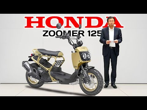 ついに登場！Honda Zoomer 125 2026年モデル正式発表｜新エンジン・進化したデザイン・燃費性能を徹底解説！ - YouTube