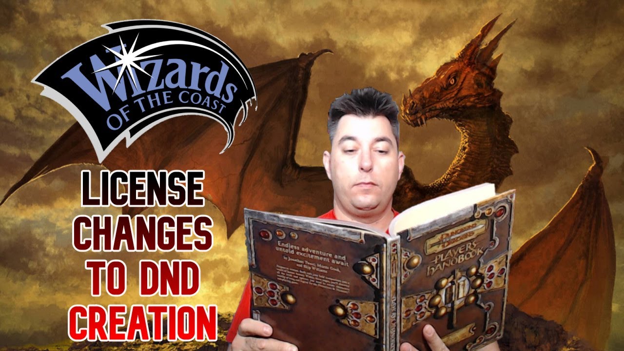 Open Gaming License Changes To DND Creates Controversy - YouTube