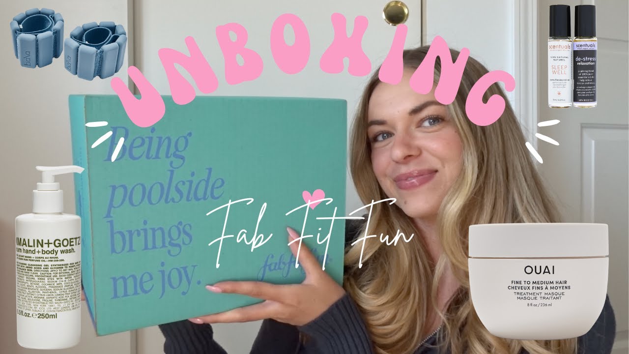 FAB FIT FUN SUMMER 2023 UNBOXING + *discount code* - YouTube