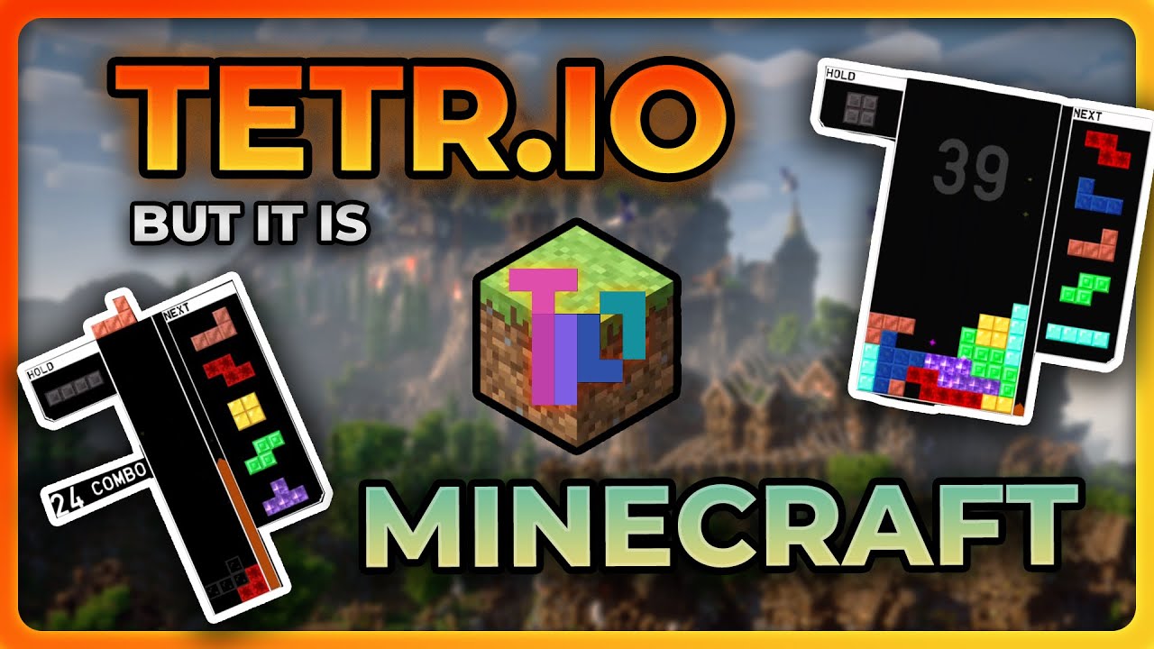 TETR.IO but it's Minecraft - YouTube
