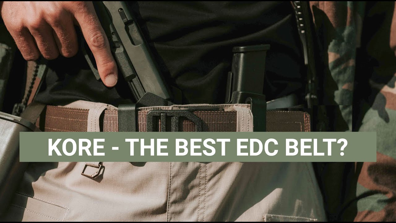 Discover the KORE Essentials EDC Gun Belt with Travis | ArmsDirectory ...