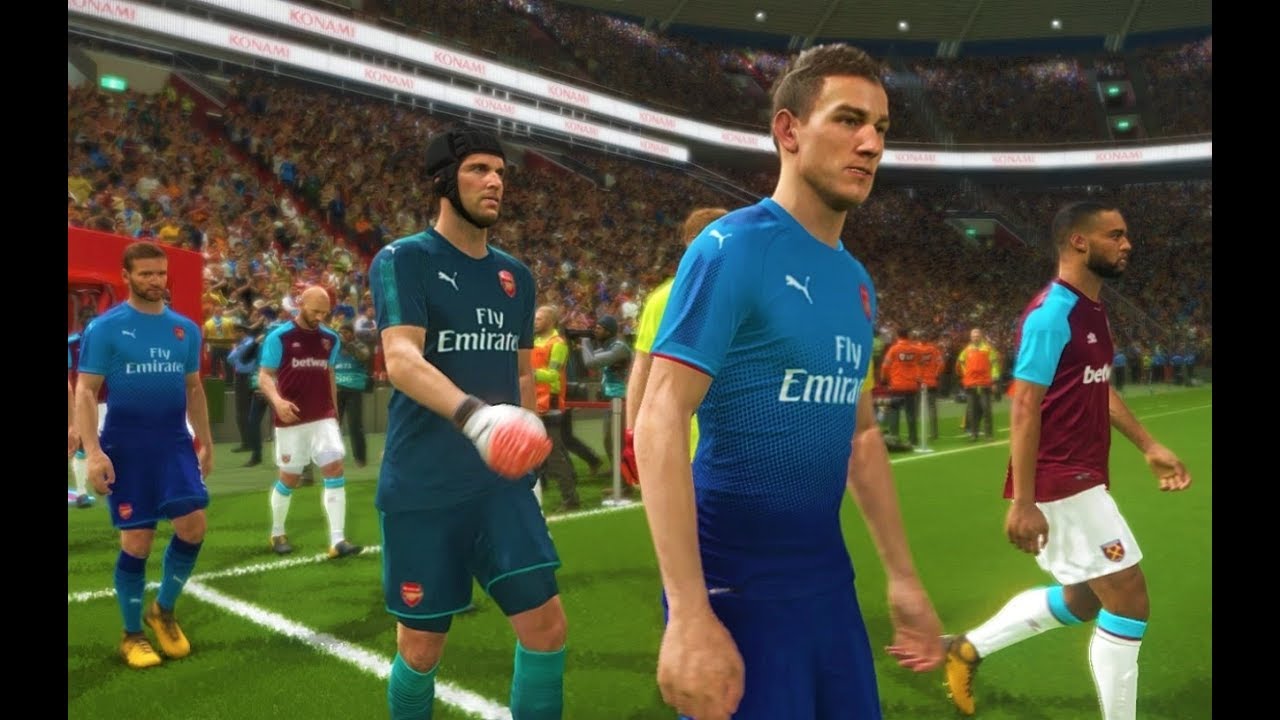 PES 2018 Gameplay PC - YouTube