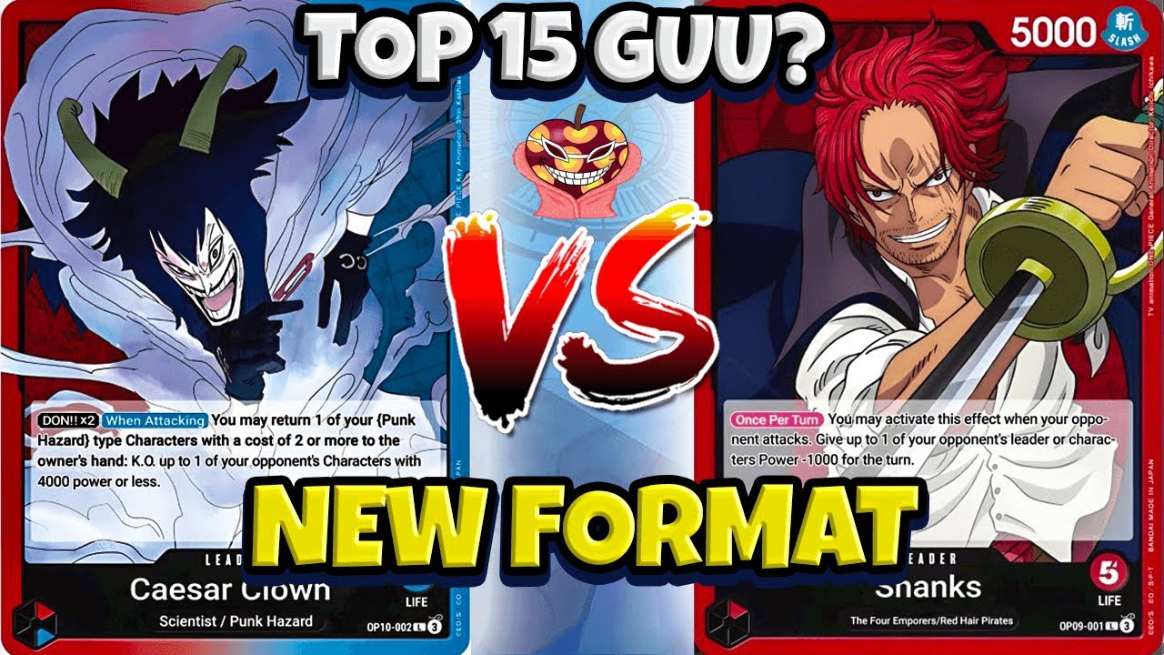 [OP10] NEW FORMAT POST BANLIST TOP 15 ON CAESAR CLOWN?!!!! CAESAR CLOWN ...