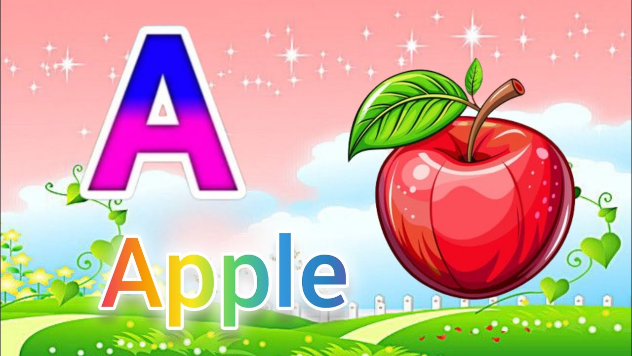 Learning ABCD Letters and Basic English Vocabulary | Toddlers learnin ...