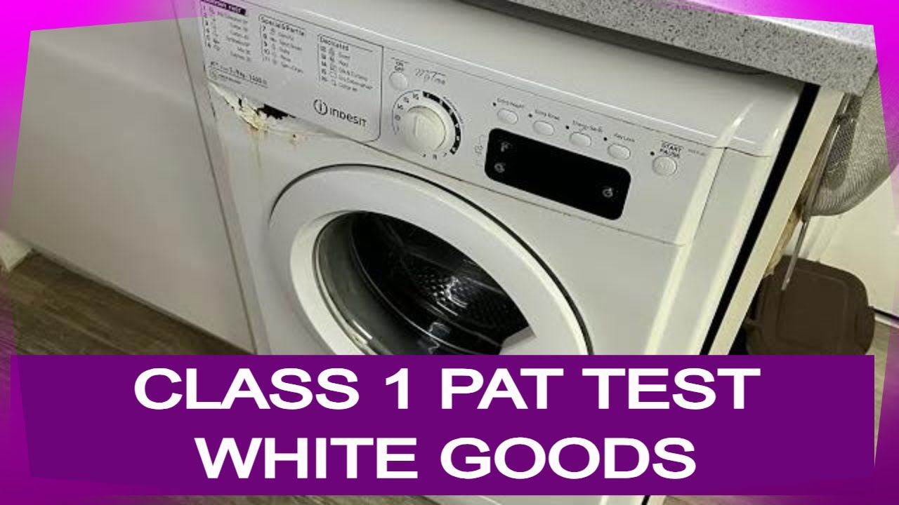 Class 1 PAT Testing White Goods. Is it as easy as you think? Watch to ...
