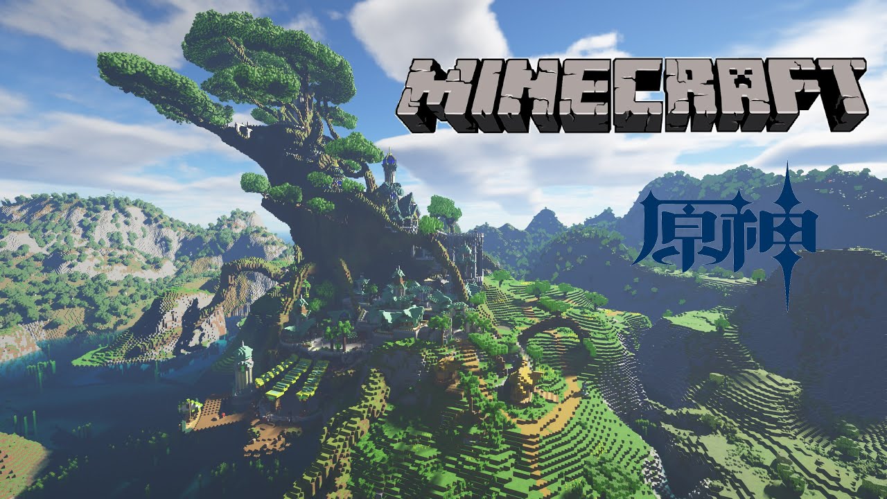 Genshin x Minecraft：Sumeru city - YouTube