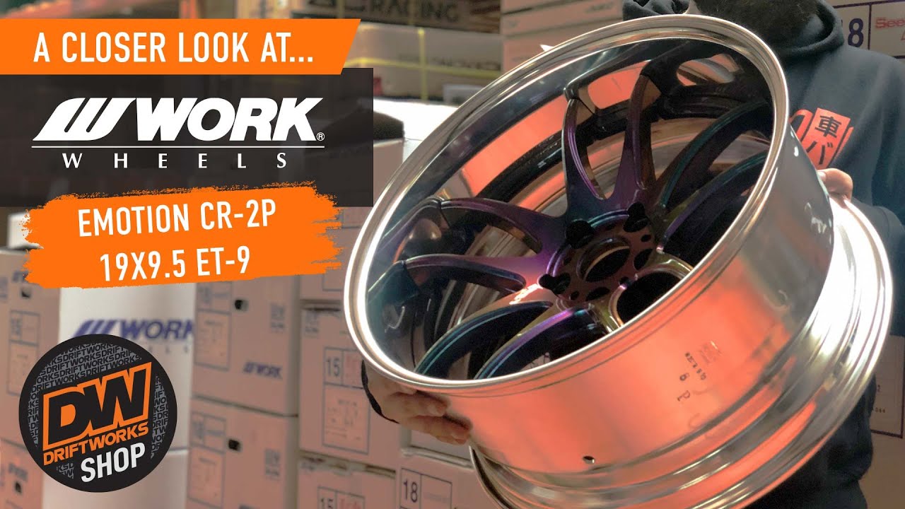 Closer look at WORK Emotion CR2P 19x9.5 ET-9 5x114.3 finished in ...