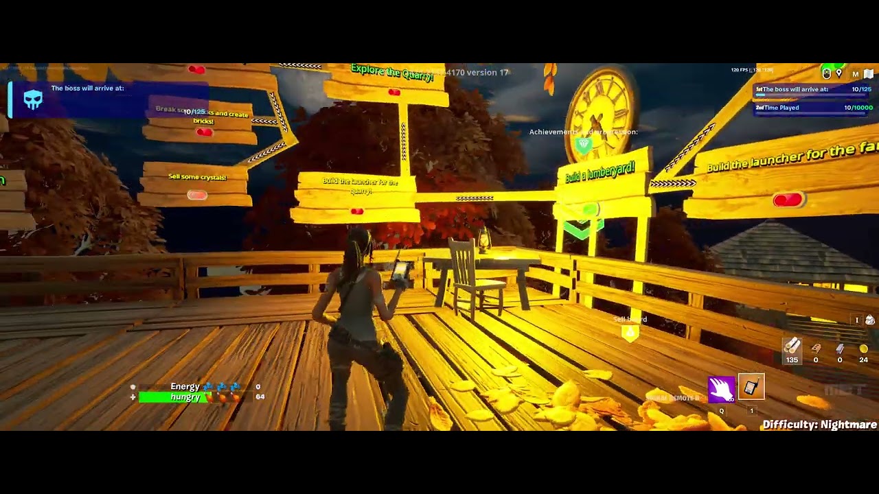 FORTNITE: ON THE EDGE - FULL WALKTHROUGH (BOSS FIGHT, ALL ACHIEVEMENTS ...
