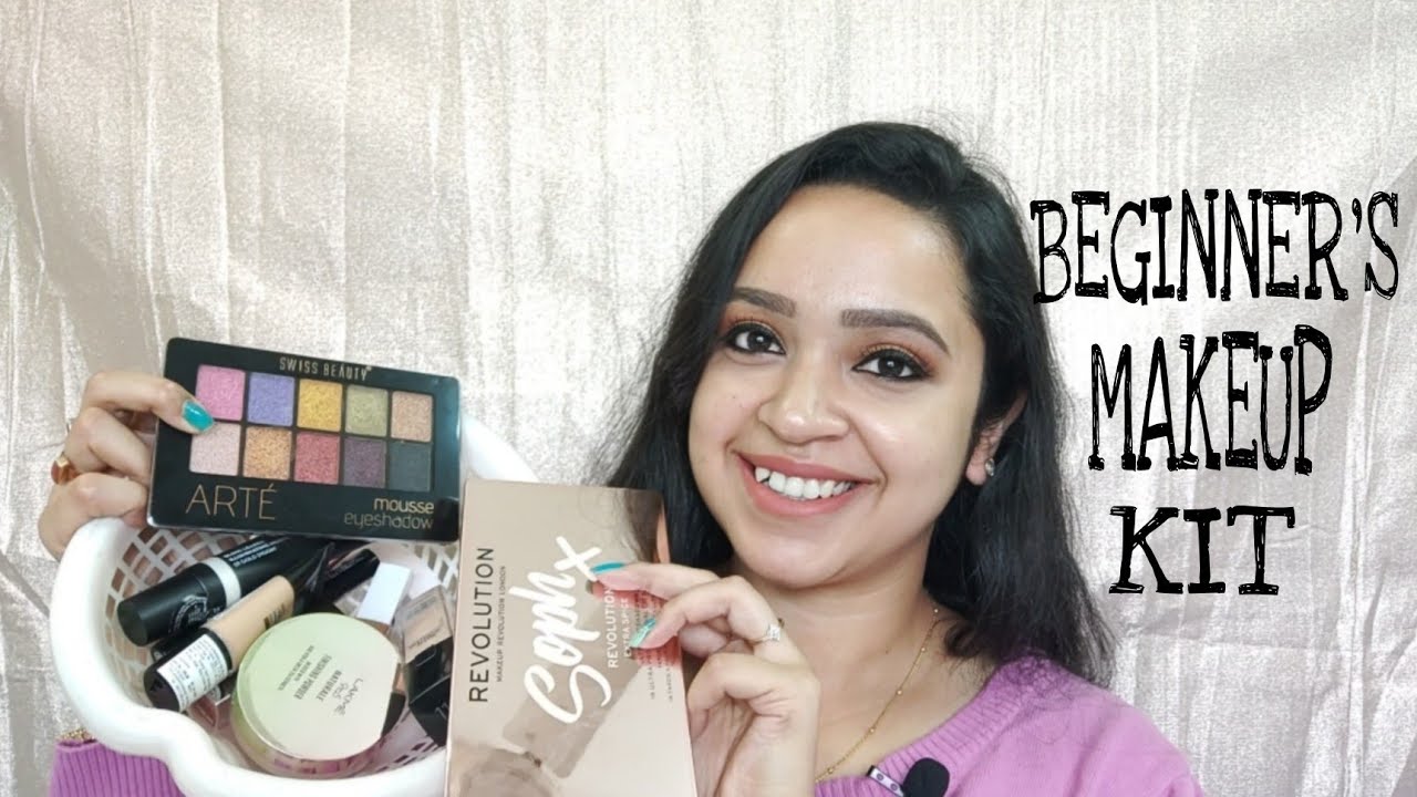 Beginner's makeup pouch| HealthandGlowAnusmrita - YouTube