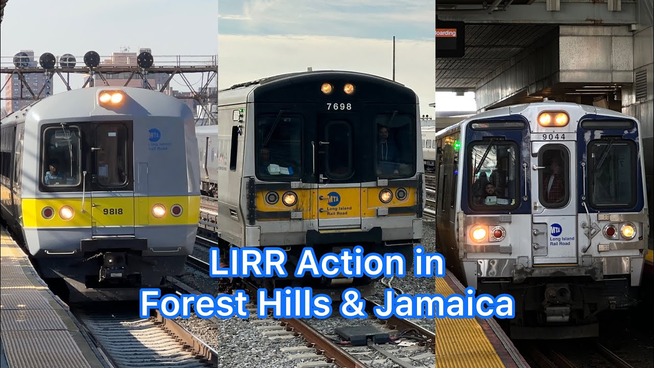 MTA Long Island Rail Road: M3, M7, M9 & DE30AC Afternoon Train Action ...