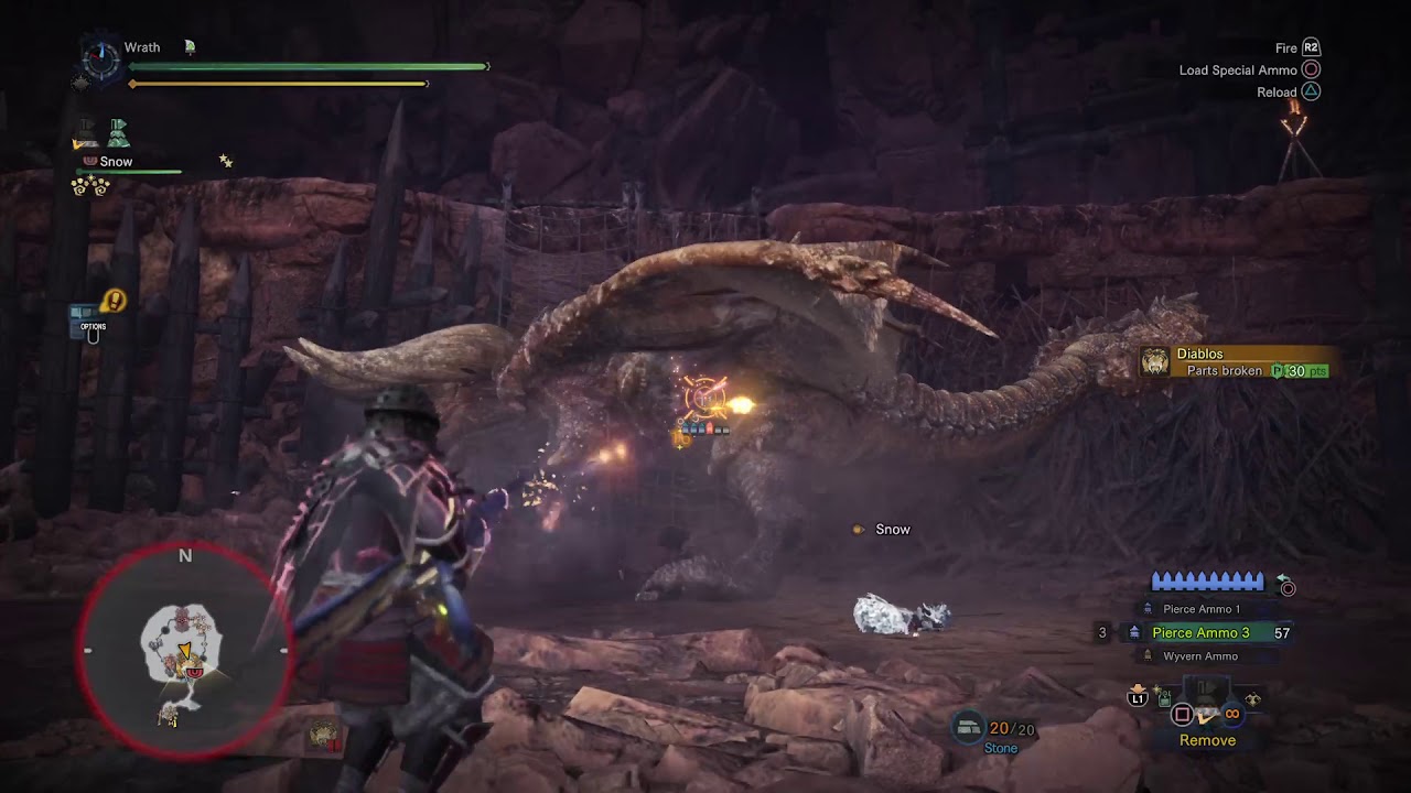 Monster Hunter: World Legia Shattercryst pierce 3 ammo test - YouTube