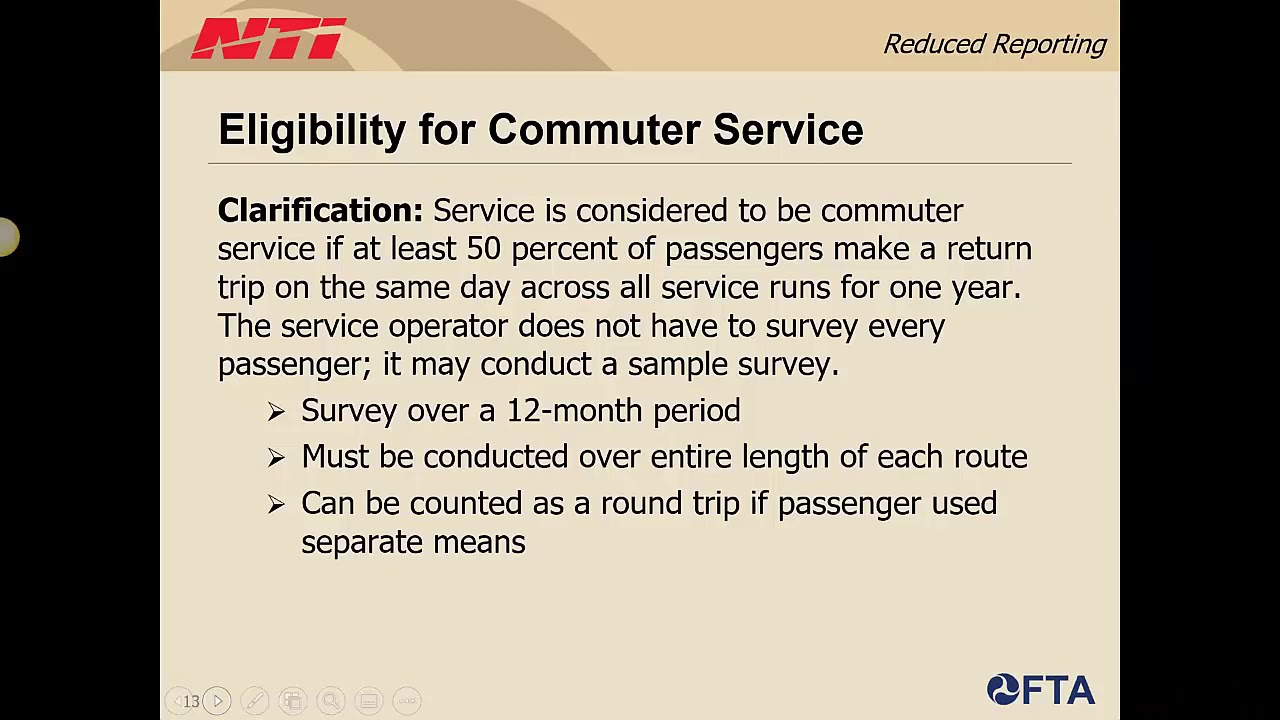 Webinar: NTD Reporting for Reduced Reporters Report Year 2019 - YouTube