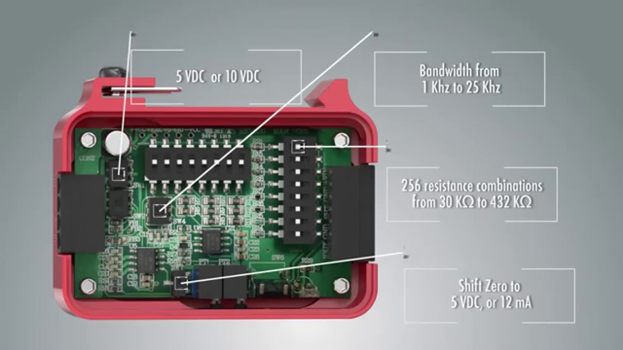 IAA100/IAA200: Conditionneur pour Capteurs de Force, Couple, Pression ...