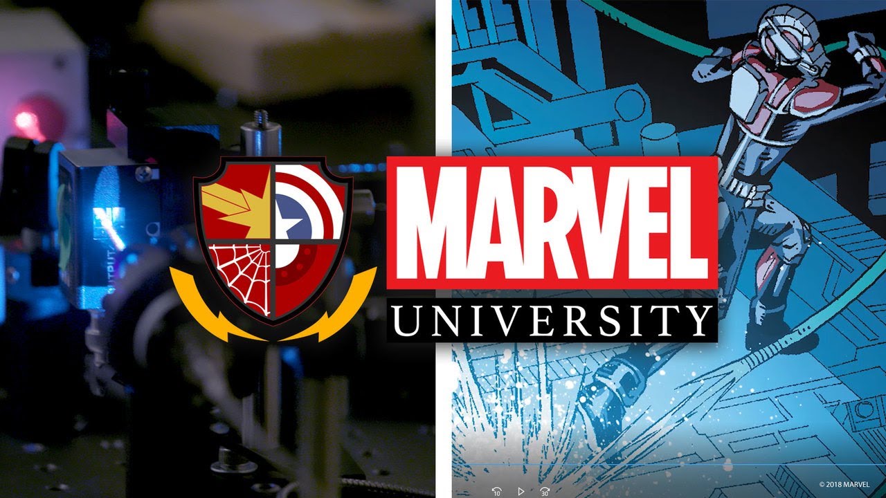 Ant-Man & The Wasp and Nanotechnology | Marvel University - YouTube