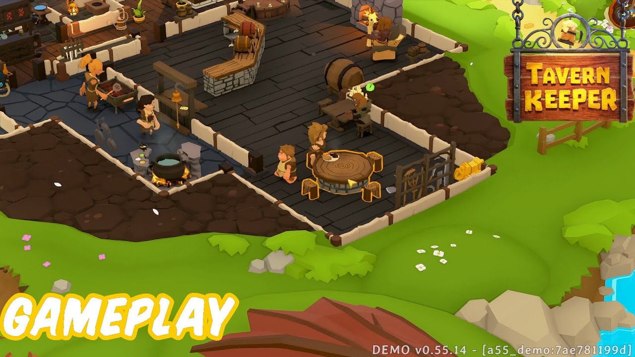 Step Up To the Bar!! | Tavern Keeper Demo Gameplay - YouTube