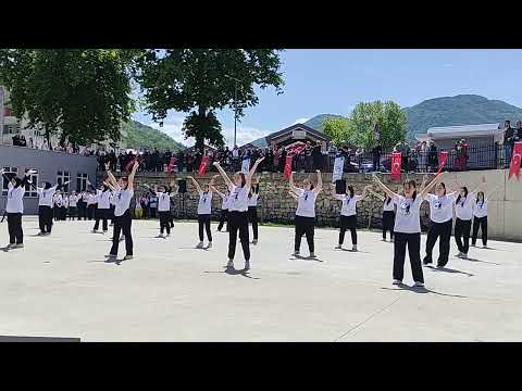 Bozkurt Çok Programlı Anadolu Lisesi 19 Mayıs Kız Jimnastik Gösterisi 2024