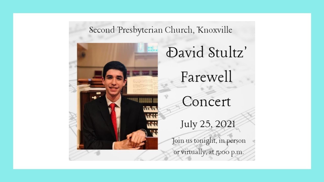 David Stultz - Organ Concert - YouTube