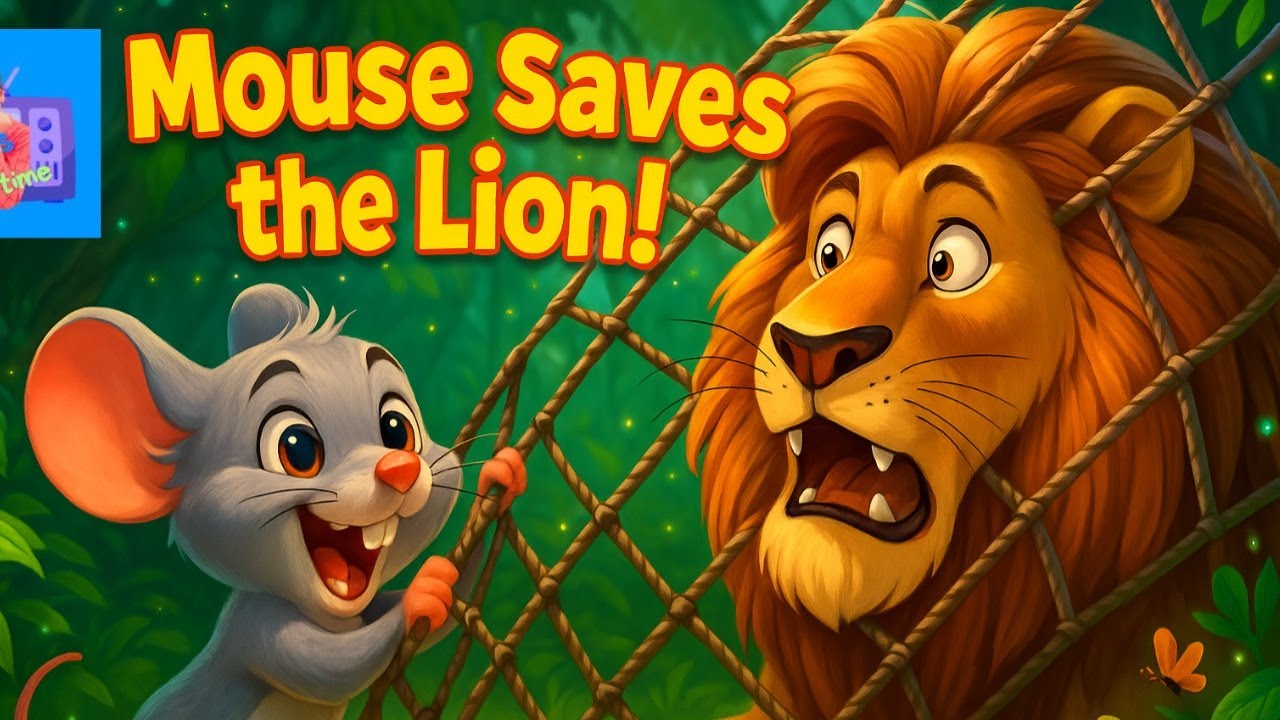 Sher Aur Chooha: The 3D Animated Tale of the Lion and the Mouse - YouTube