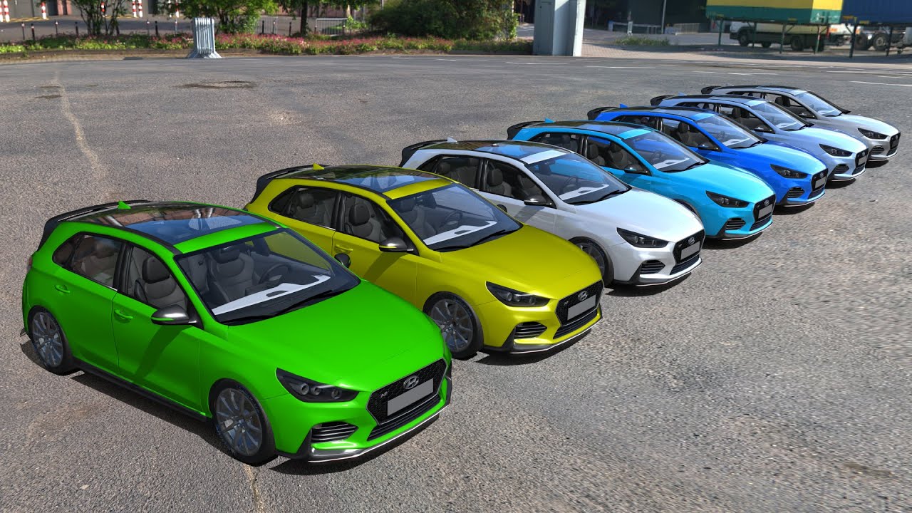 Hyundai I30N New Colours + Download! Assetto Corsa Mod! - YouTube