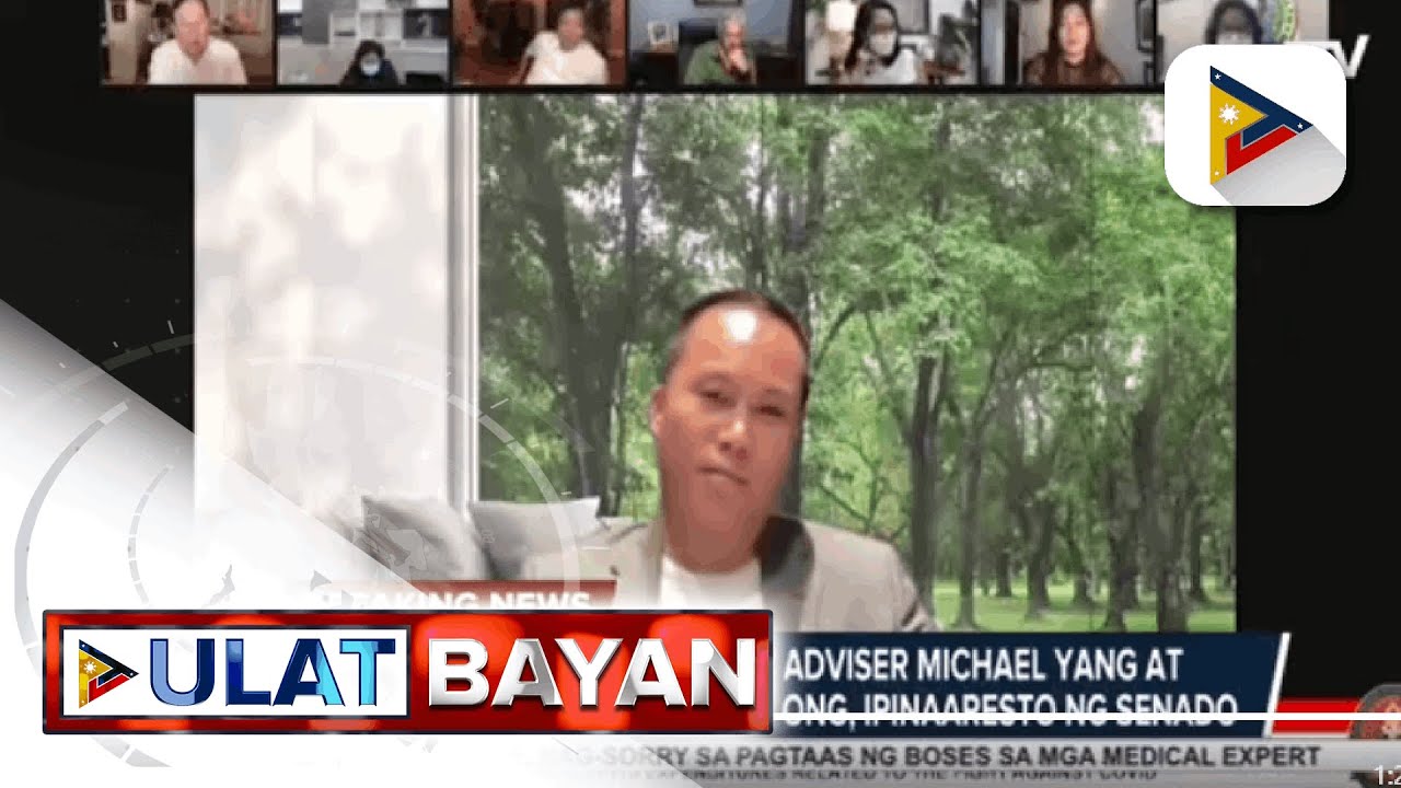 Ex-Presidential economic adviser Michael Yang at Pharmally Executive ...