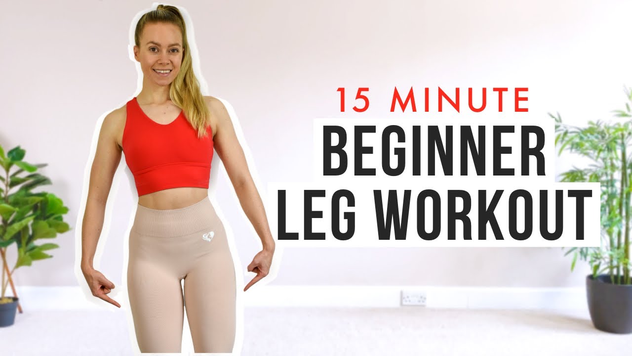 15 MIN BEGINNER LEG WORKOUT - Low Impact (No Squats) - YouTube