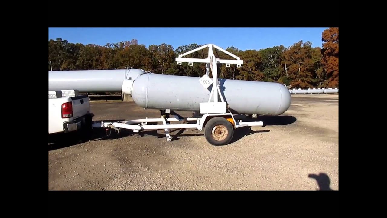 1994 H&H Smooth Rider propane tank transport trailer | no-reserve ...