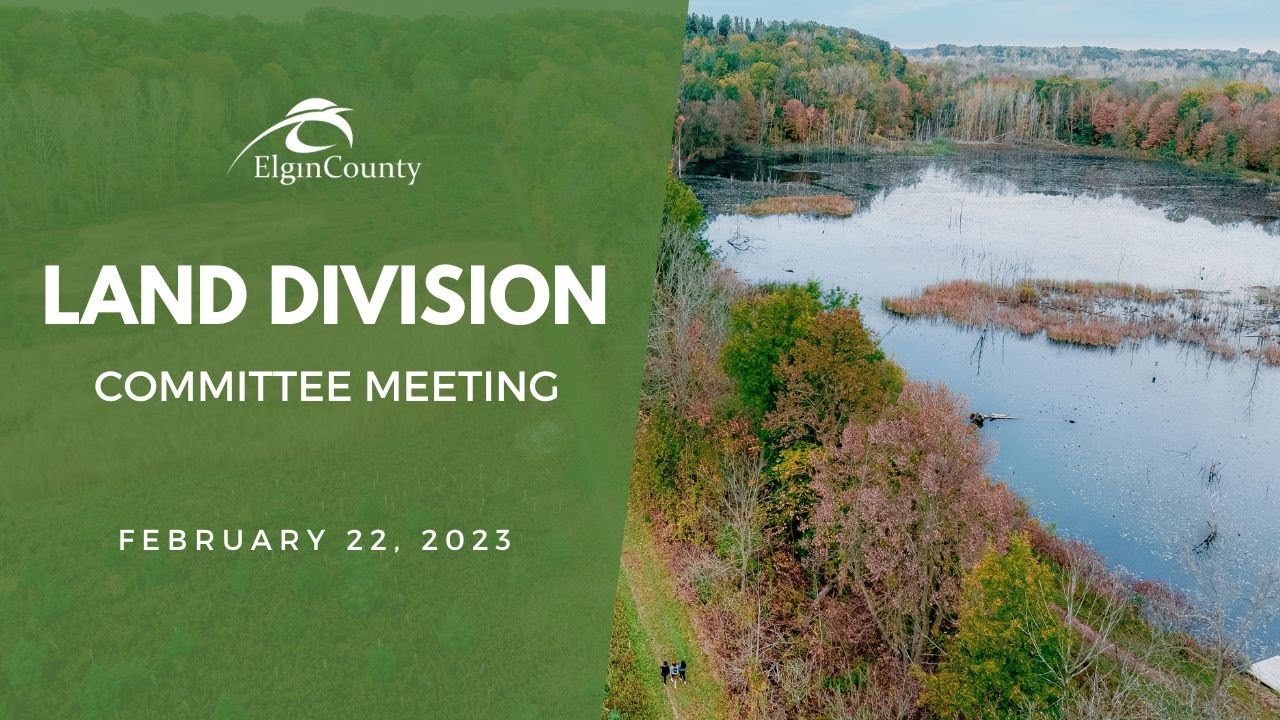 Land Division Committee Meeting - February 22, 2023 - YouTube