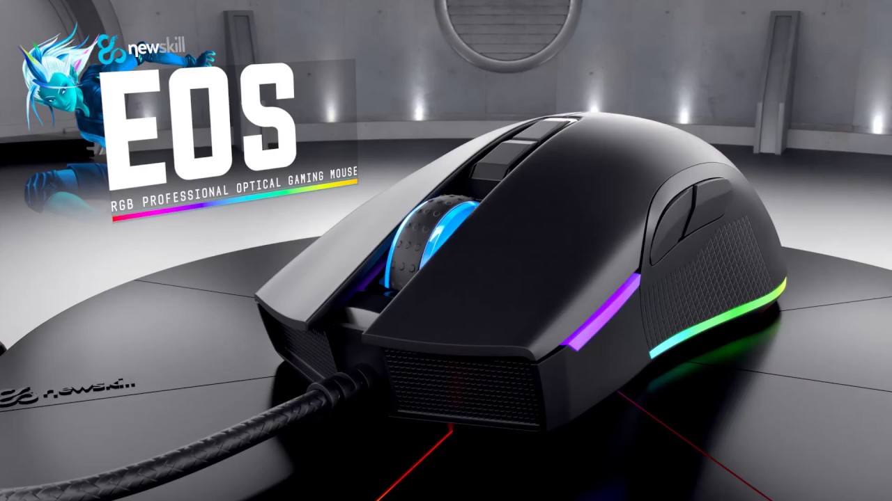 Eos Ratón Gaming RGB - Newskill Gaming - YouTube