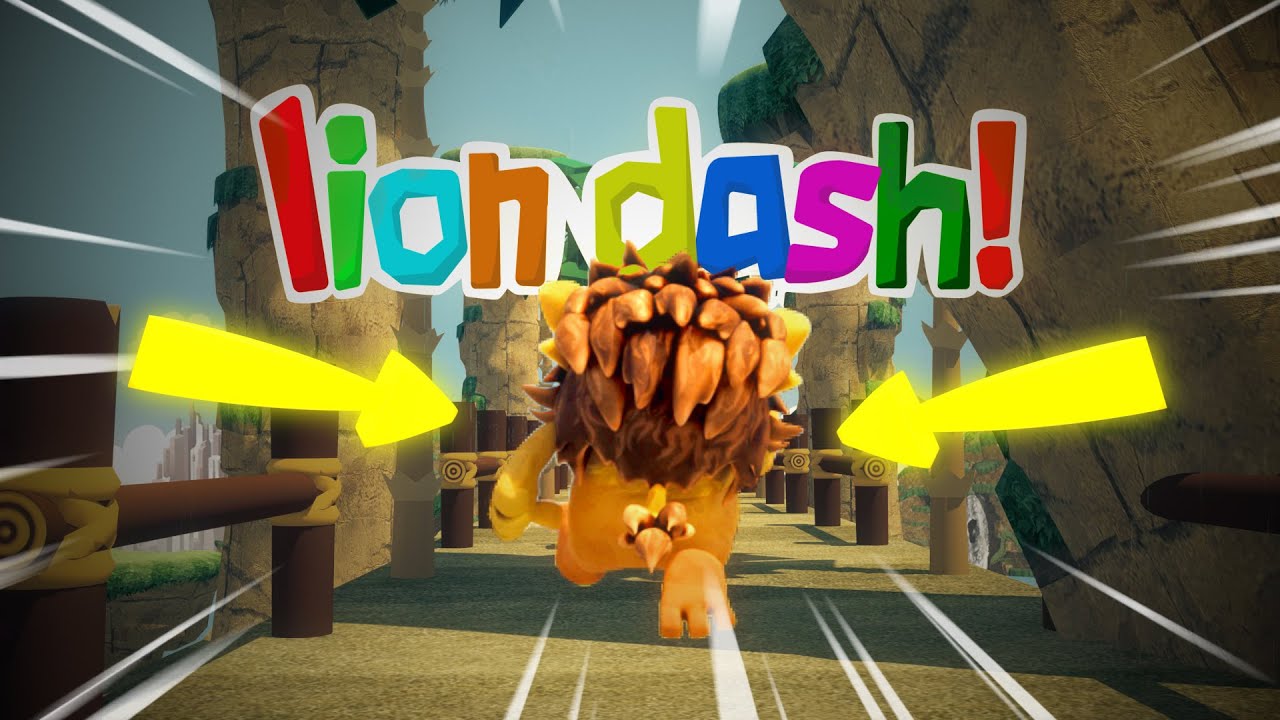 Lion Dash! - Interactive Running Game For Kids | GoNoodle - YouTube