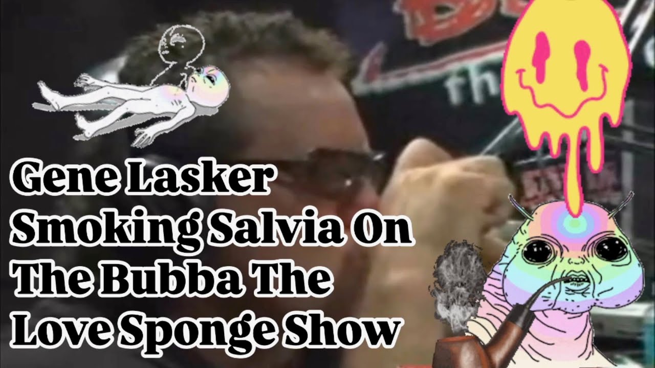 Gene Lasker Smoking Salvia on The Bubba The Love Sponge Show - YouTube