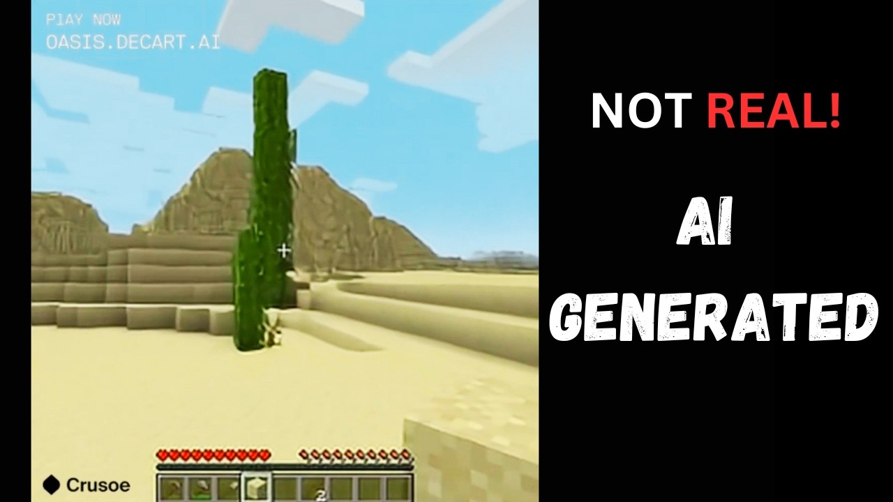 AI Generated Minecraft IN 5 MINUTES - YouTube