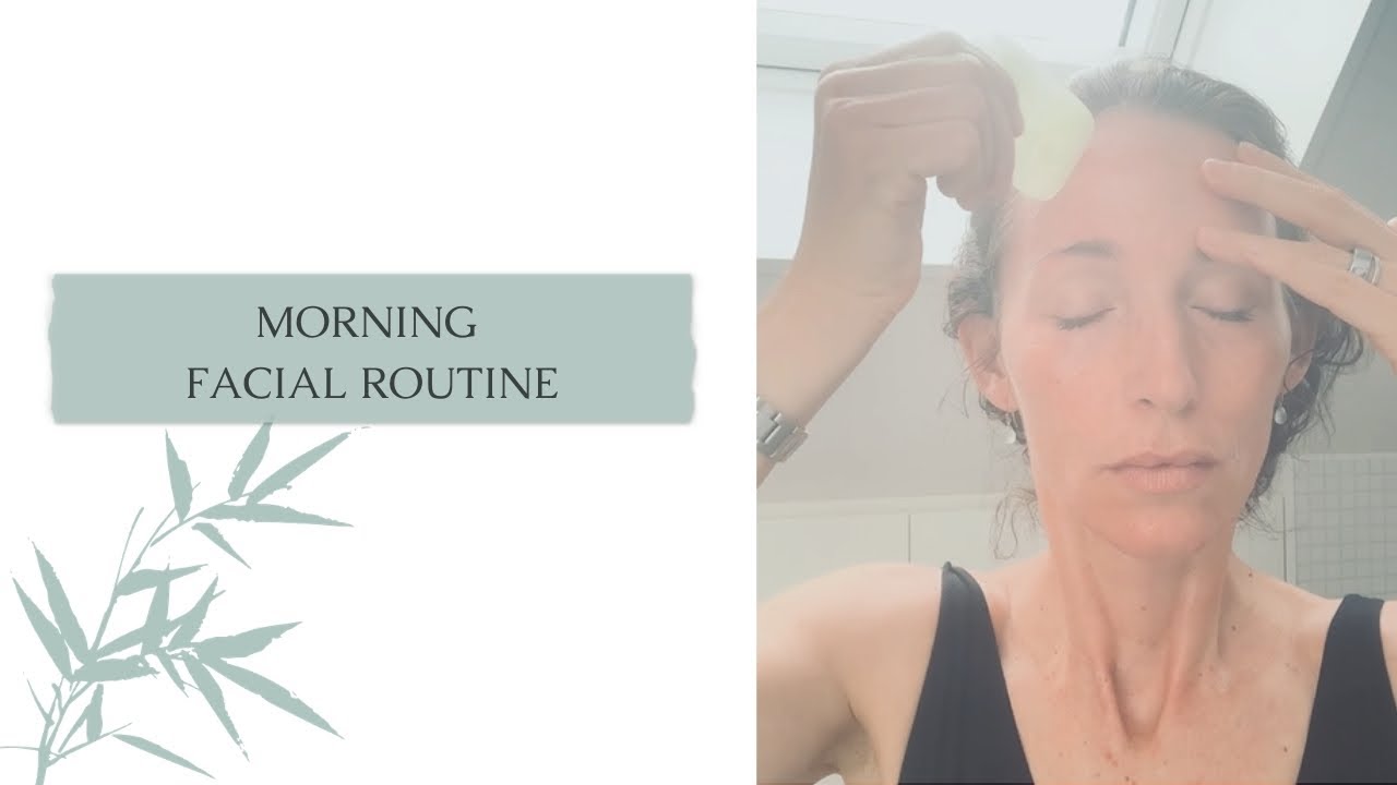Beautiful You Morning Facial Routine - YouTube